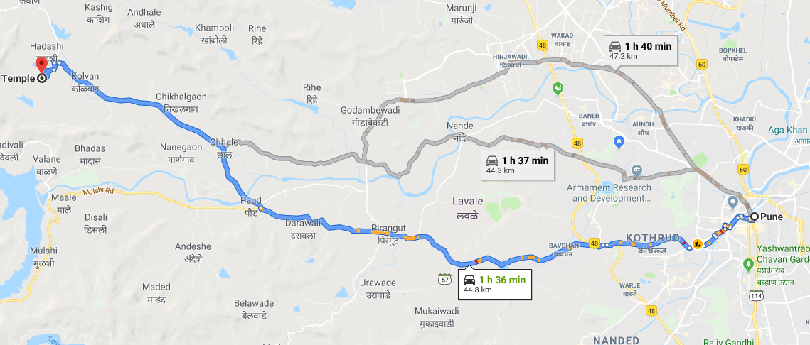 Hadshi Temple - Kids Friendly One Day Picnic Spot near Pune - aTraveler